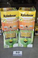 2 verfspuiten XYLADECOR Spray & braush | Appelboomonline.be
