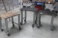 3 verrijdbare werktafels | Appelboomonline.be