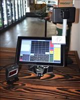 Touchscreen kassasysteem VECTRON plus scanapparaat, ticketprinter ...